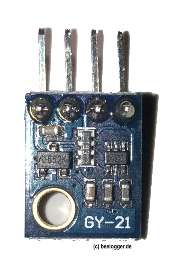 Temperatur-/ Luftfeuchtesensor (Si7021) - Arduino Datenlogger mit ...